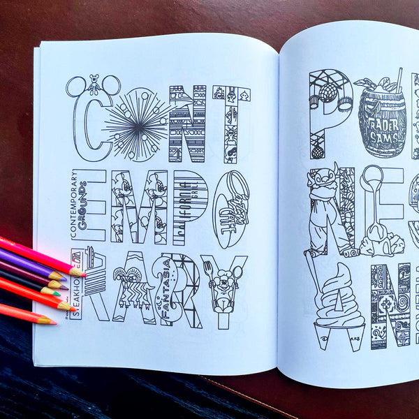 Coloring Book - Double Your WDW